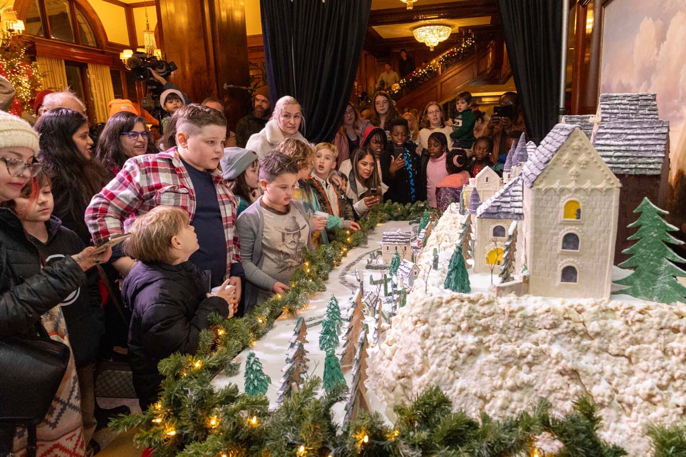 Each year The Benson unveils a giant gingerbread creation. But who’s ...